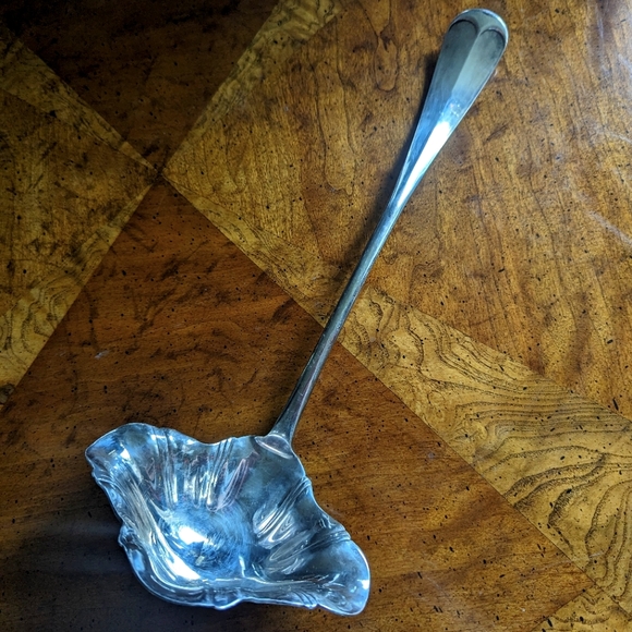 Dining | Antique William Adams Silver Plated Sheffield England Ladle ...